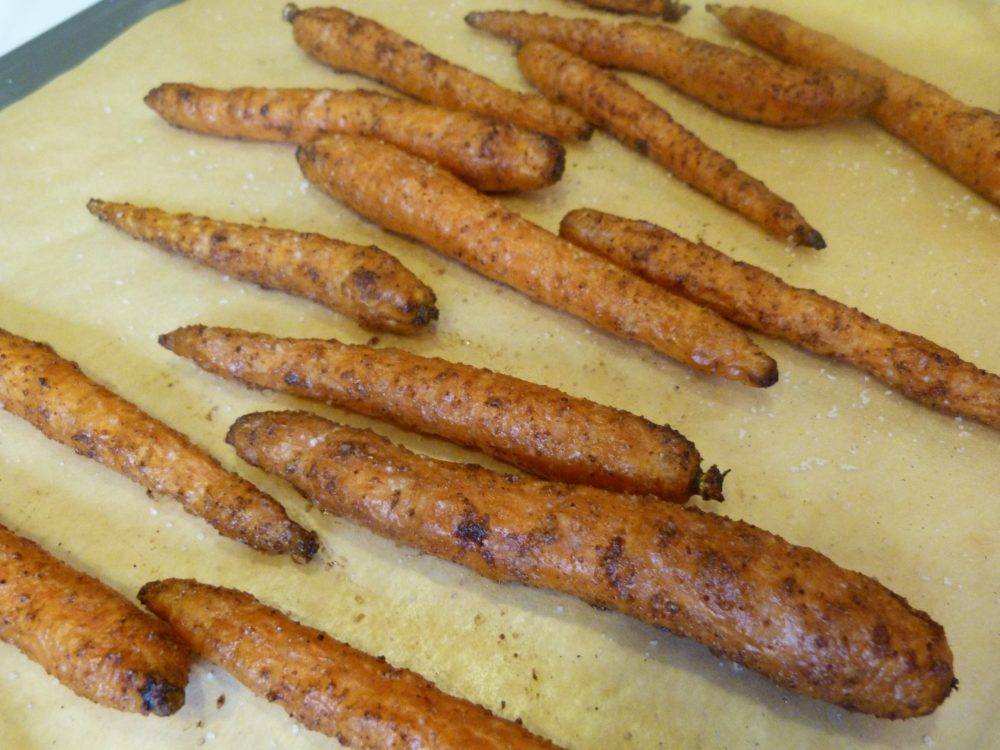 Spiced Carrots with Tahini Dipping Sauce - Debra Klein | Easy Plant ...