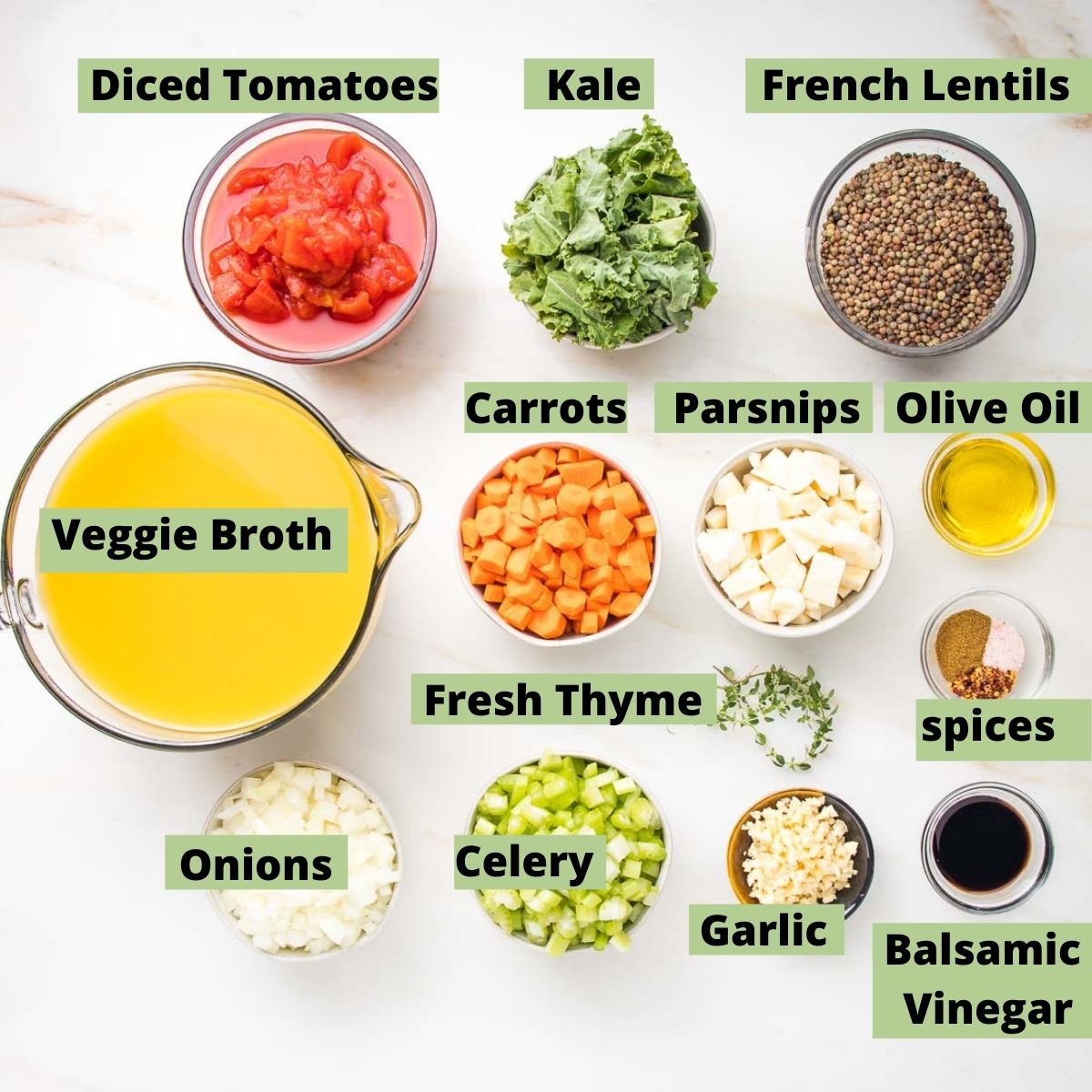 Hearty Vegan Lentil Soup - Debra Klein