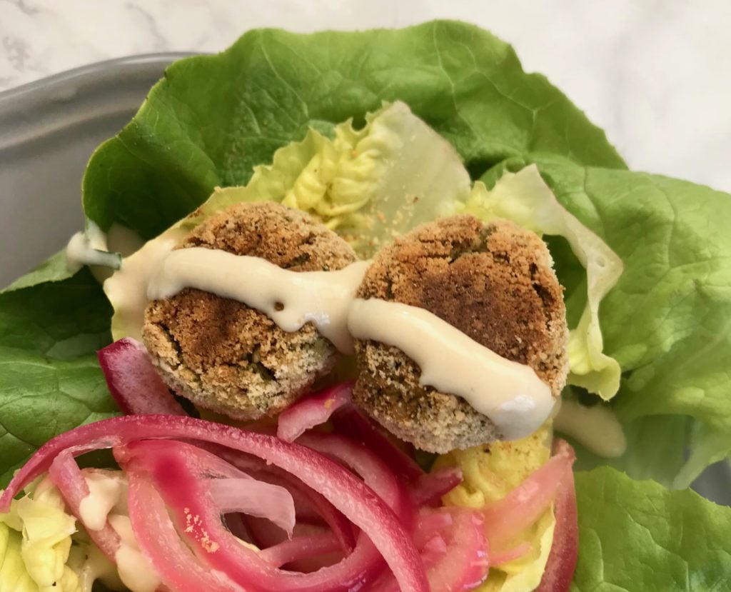 Healthy Baked Falafel - Debra Klein | Easy Plant Based Recipes
