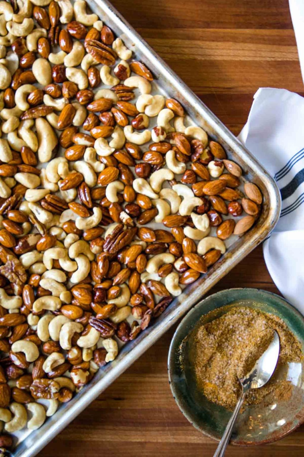 Savory Spiced Nuts Recipe - Debra Klein