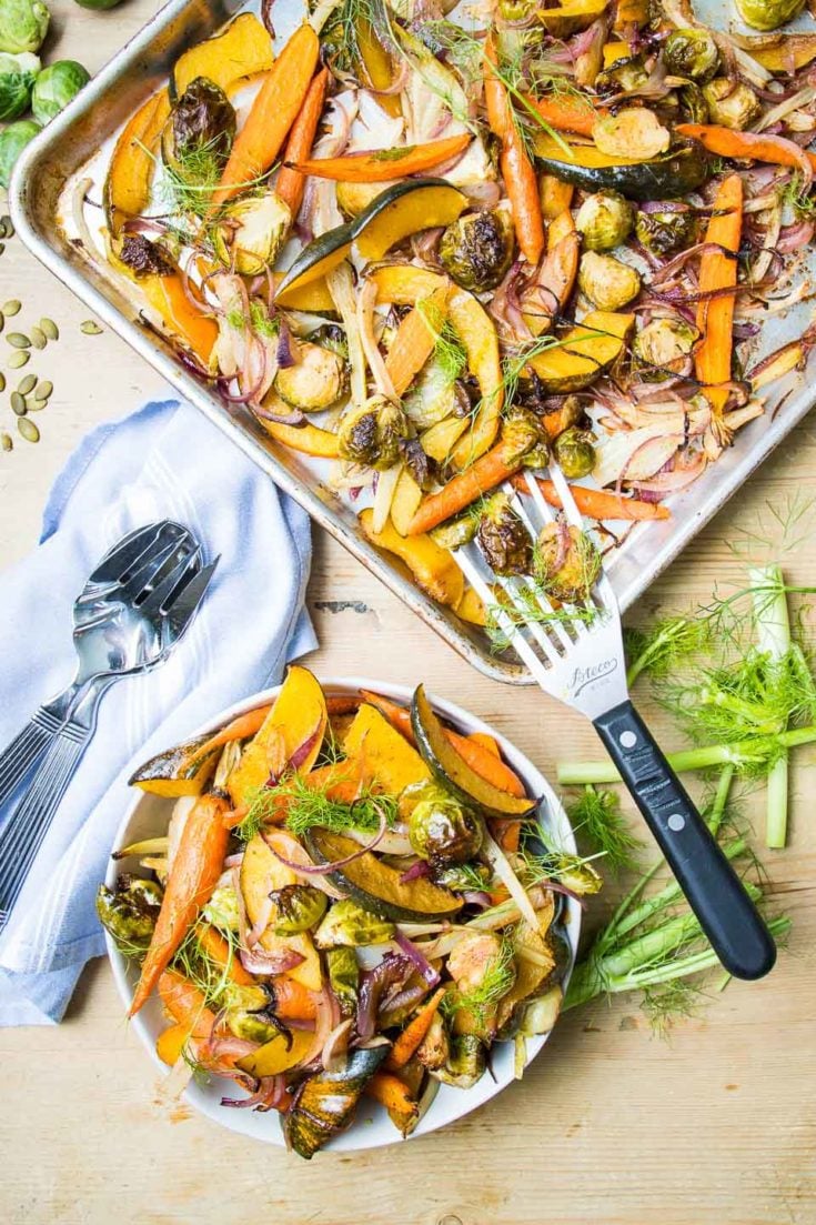 Balsamic Roasted Root Vegetables - Debra Klein