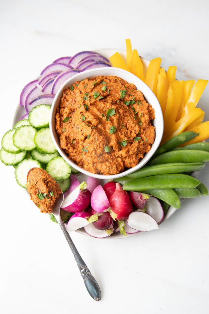 Oil-Free Romesco Dip - Debra Klein