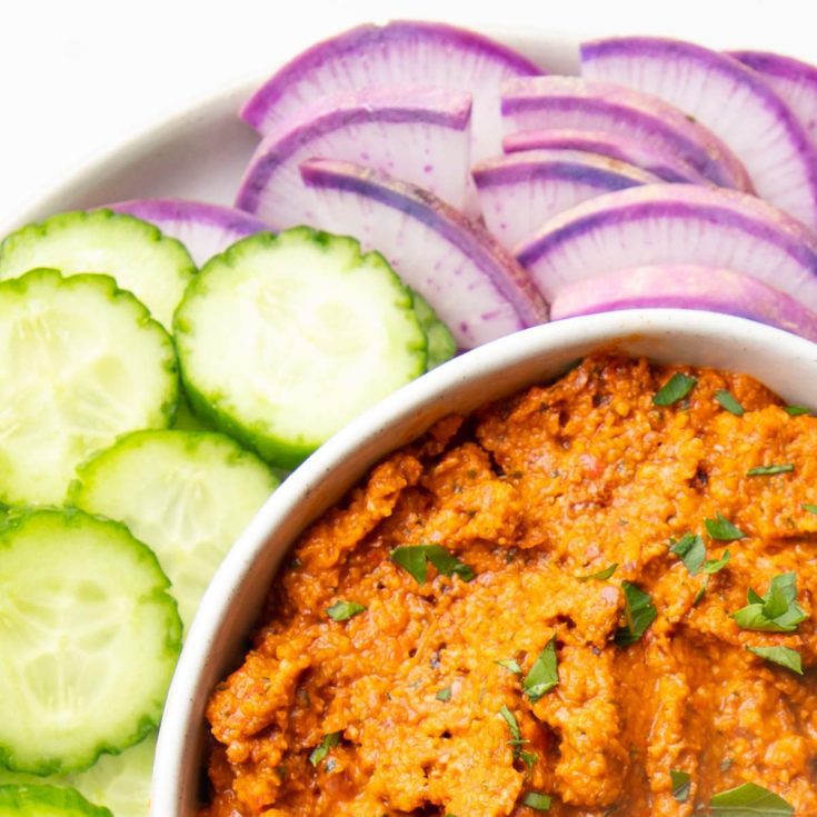 Oil-Free Romesco Dip - Debra Klein