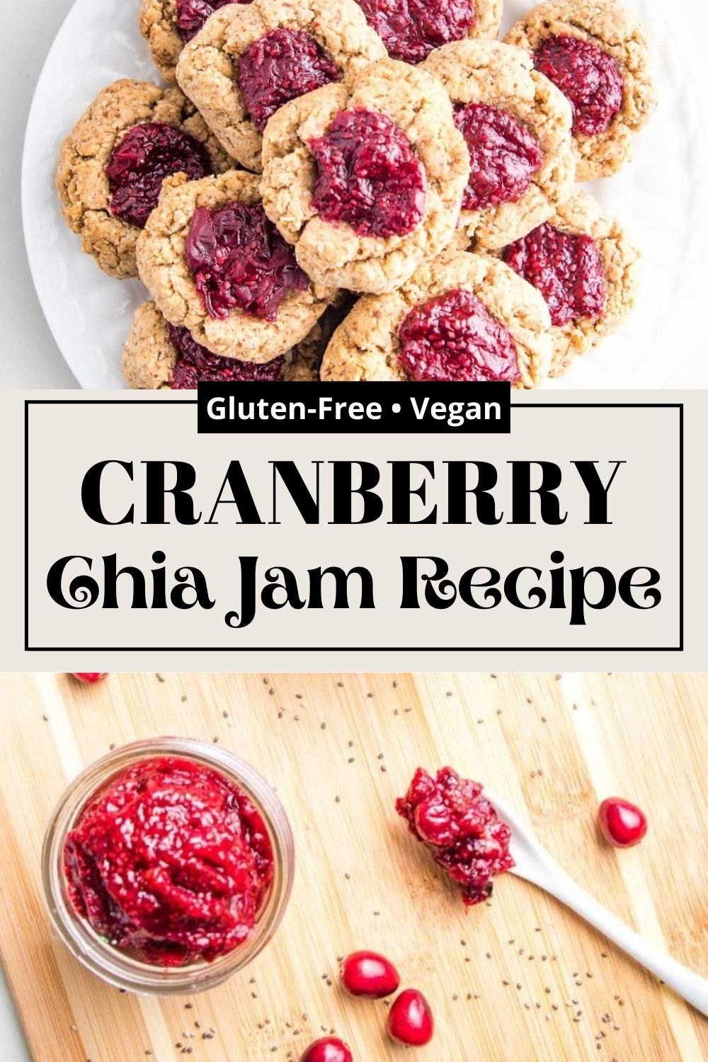 Cranberry Chia Jam Recipe - Debra Klein