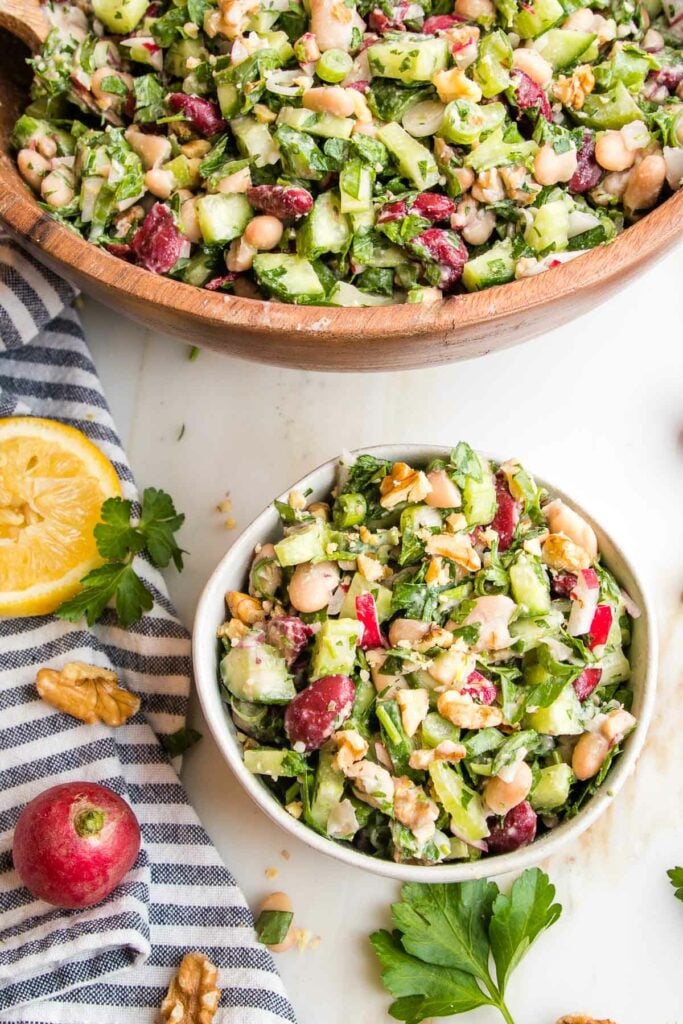 Kidney Bean Salad Recipe - Debra Klein