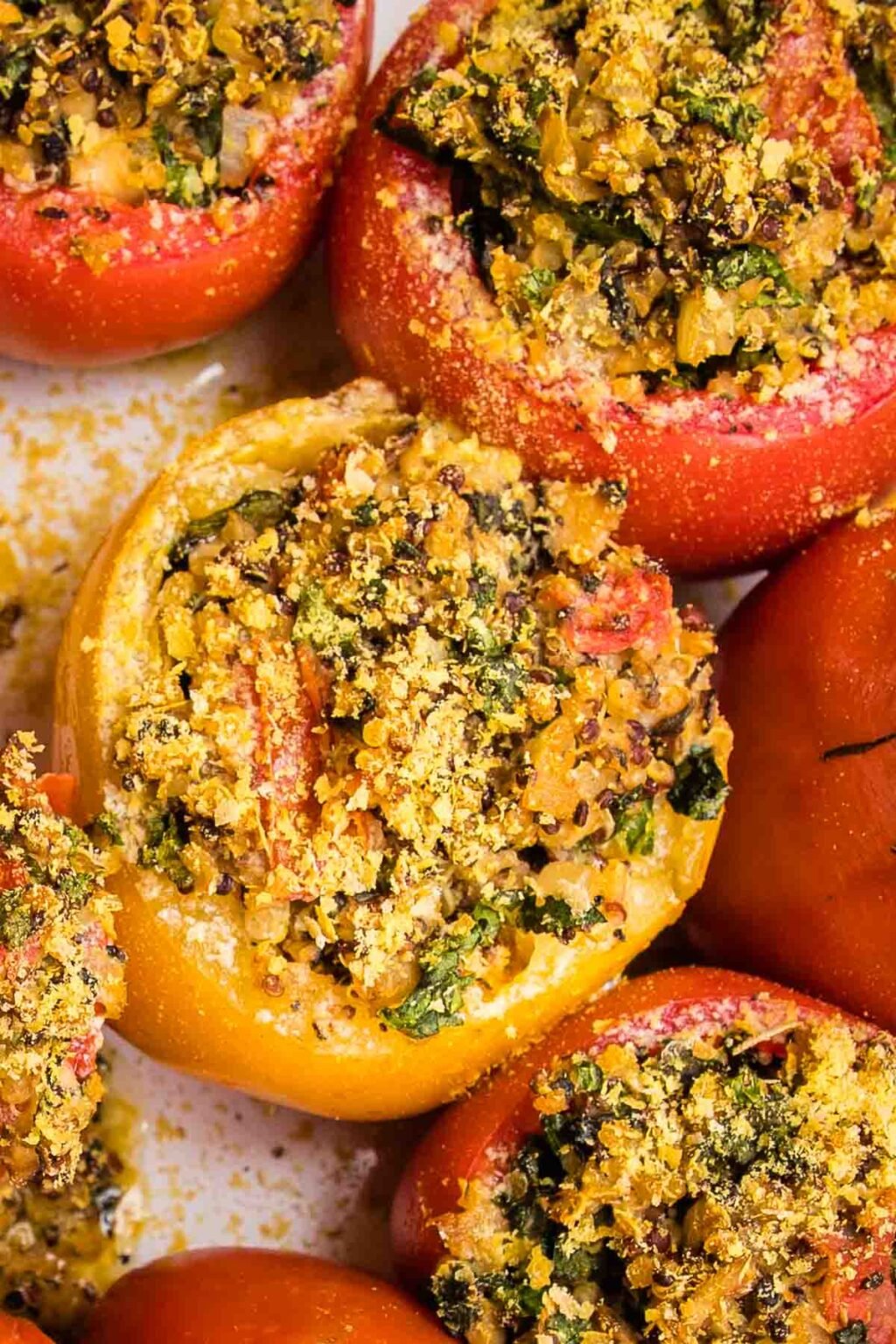Vegan Stuffed Tomatoes - Debra Klein