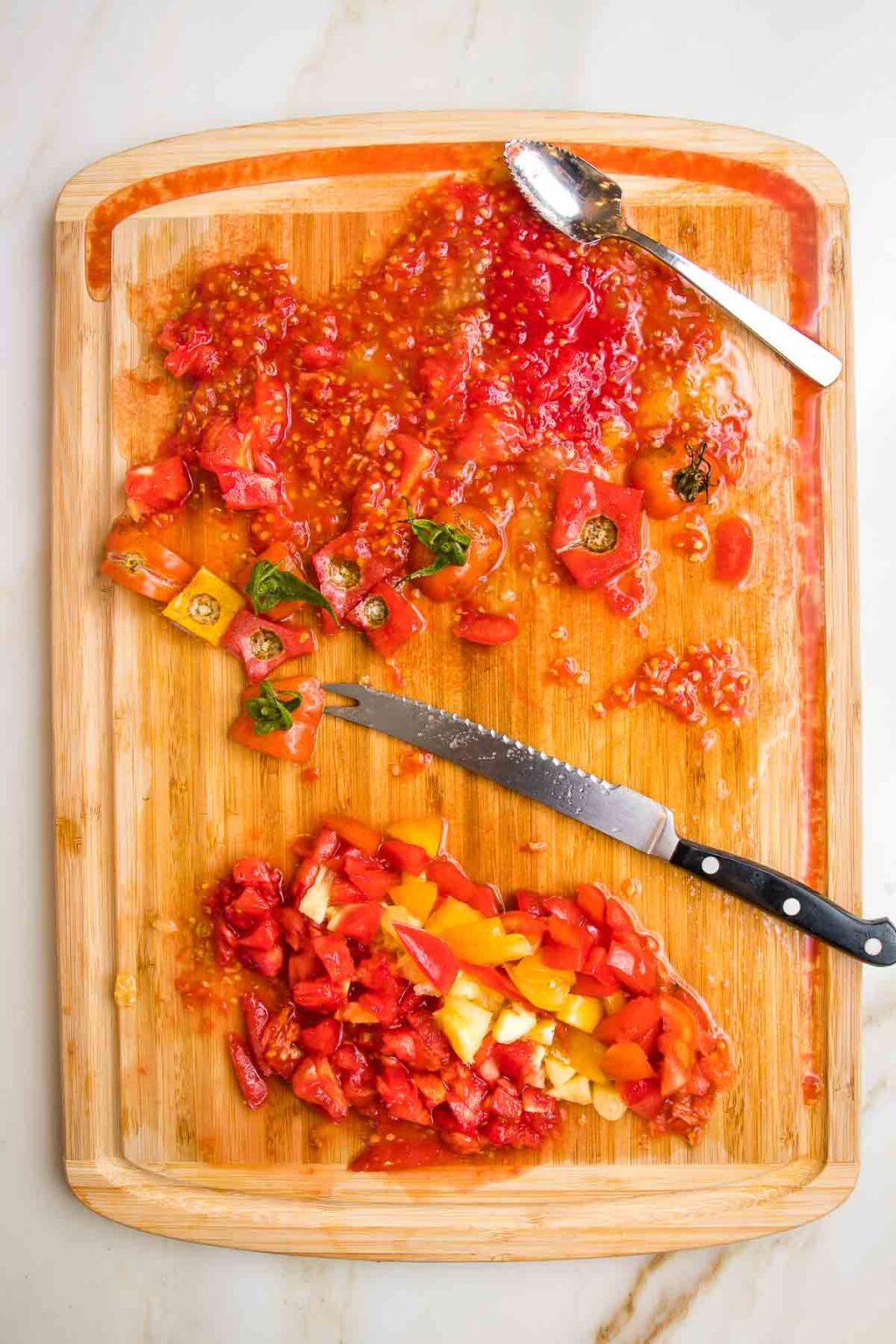 Vegan Stuffed Tomatoes - Debra Klein