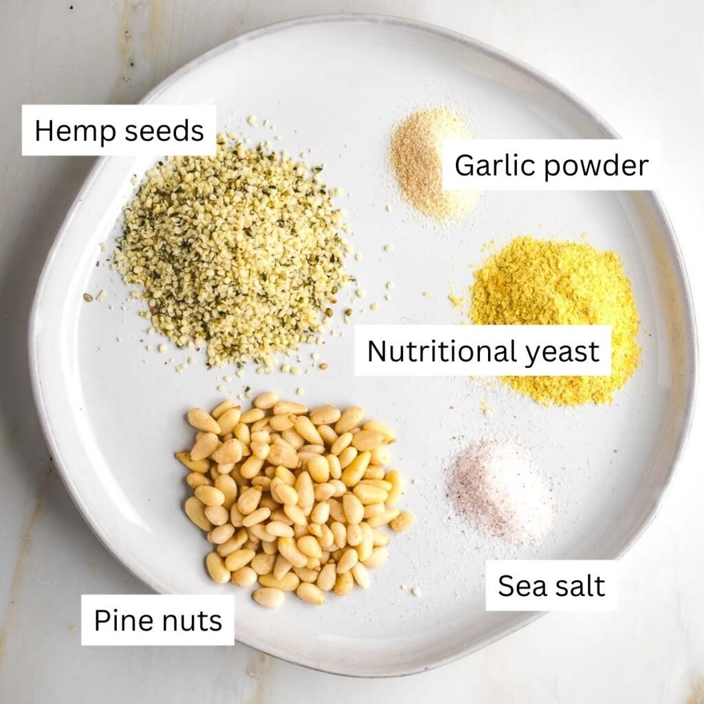 Dairy-free Parmesan Cheese without Cashews - Debra Klein Dairy-free Parmesan Cheese without Cashews - Debra Klein