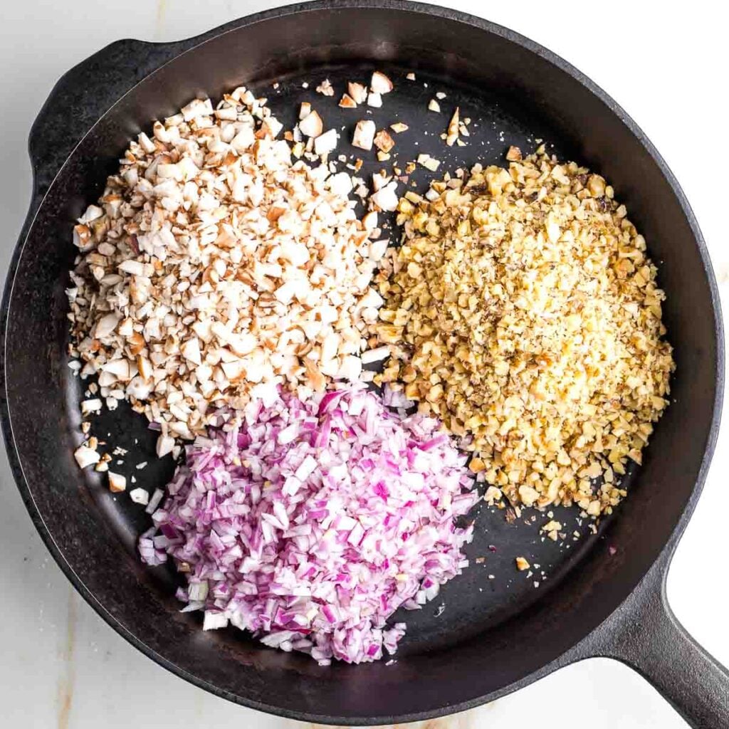 Vegan Ground Beef Recipe with Mushrooms & Lentils - Debra Klein