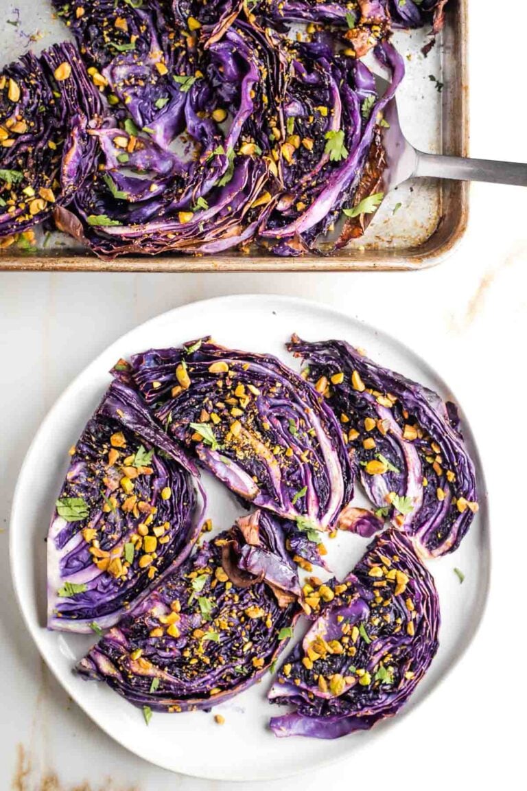 Easy Oven Roasted Red Cabbage Recipe - Debra Klein