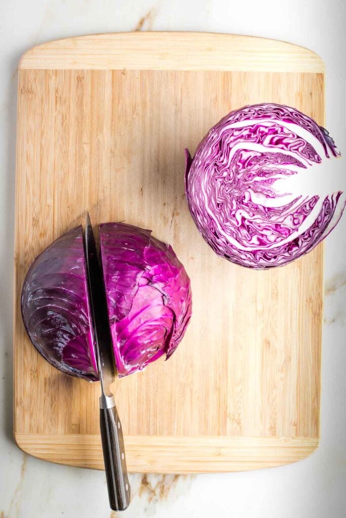 Easy Oven Roasted Red Cabbage Recipe - Debra Klein