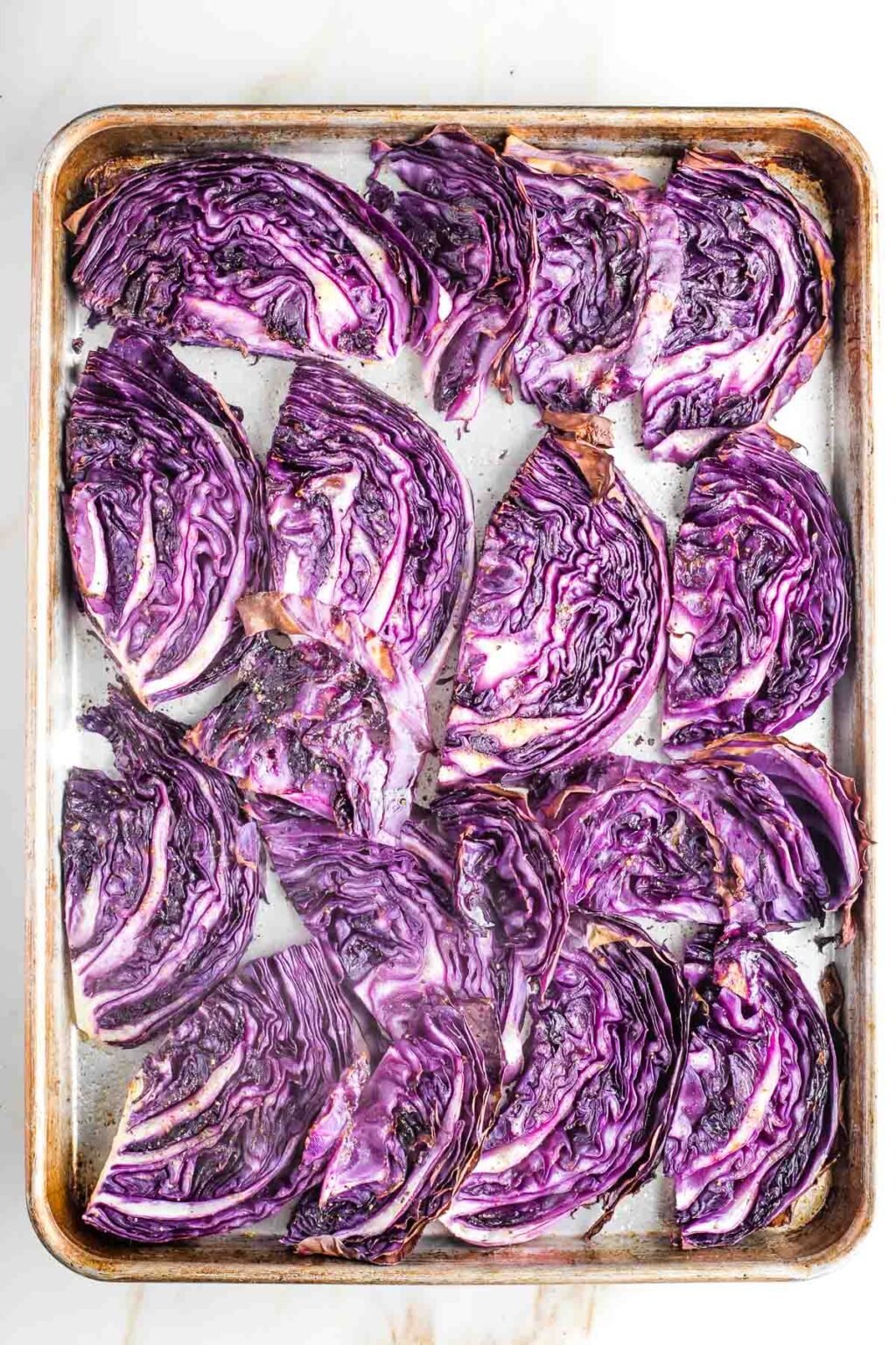 Easy Oven Roasted Red Cabbage Recipe - Debra Klein