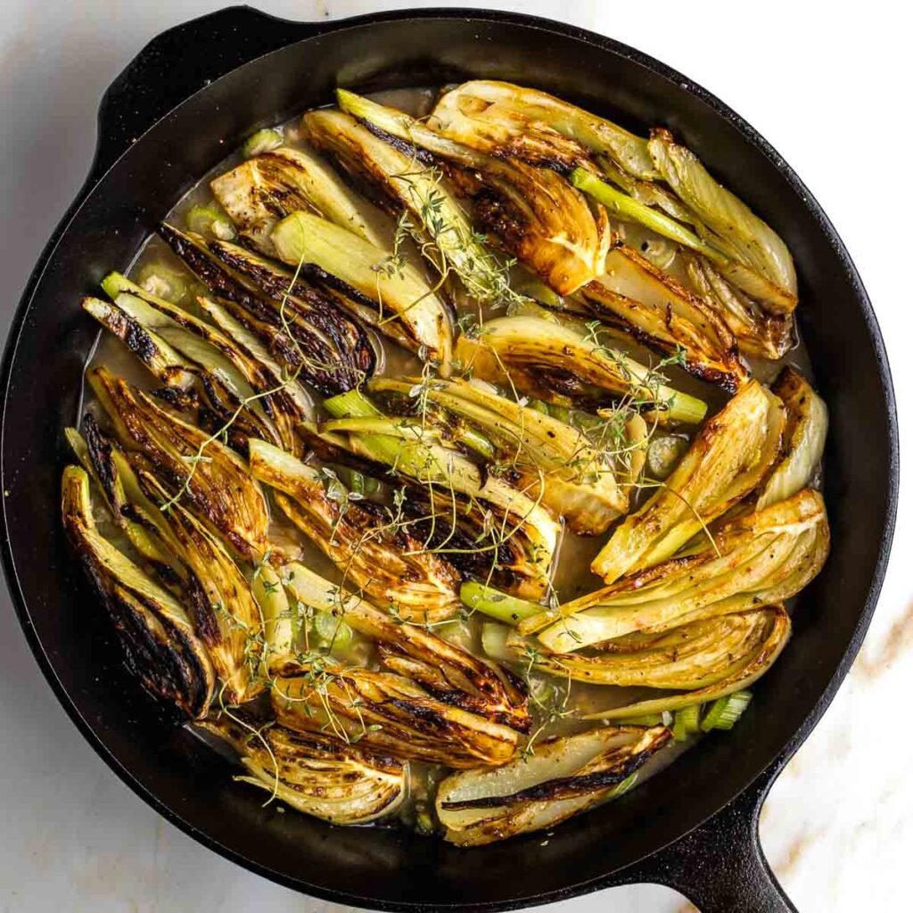 Easy Braised Fennel Recipe - Debra Klein