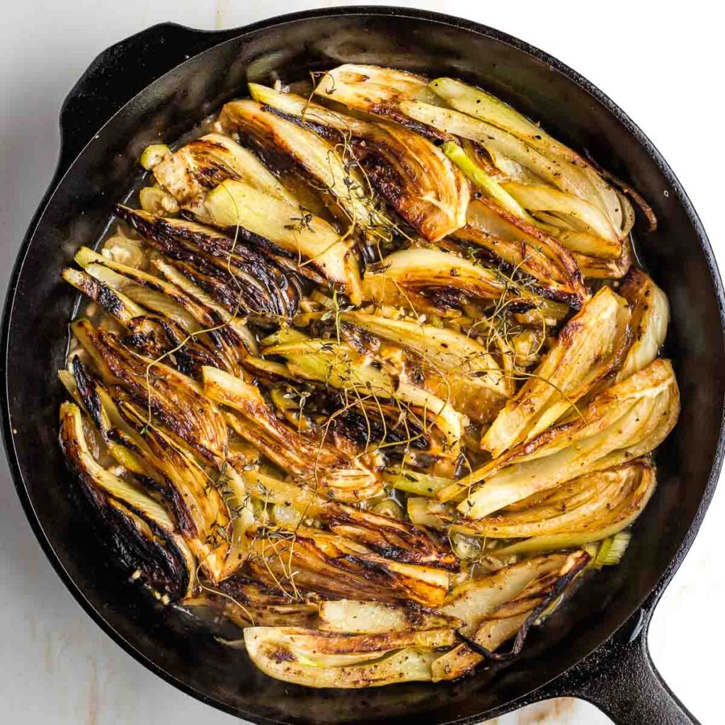 Easy Braised Fennel Recipe - Debra Klein