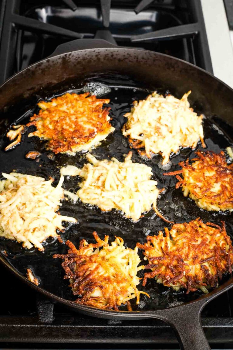Grandma's Potato Latkes Recipe - Debra Klein
