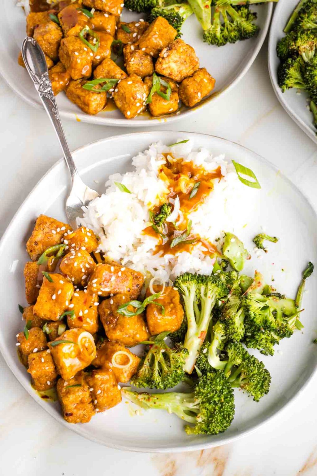 Crispy Orange Tofu that's better than takeout. - Debra Klein
