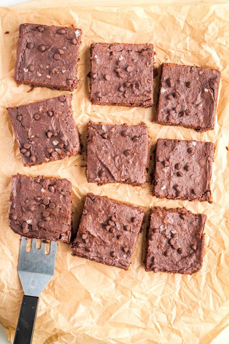Fudgy Flourless Black Bean Brownies (Vegan) - Debra Klein