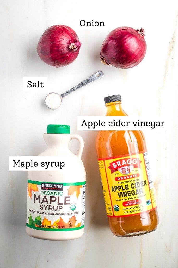 Easy No Boil Pickled Red Onions - Debra Klein