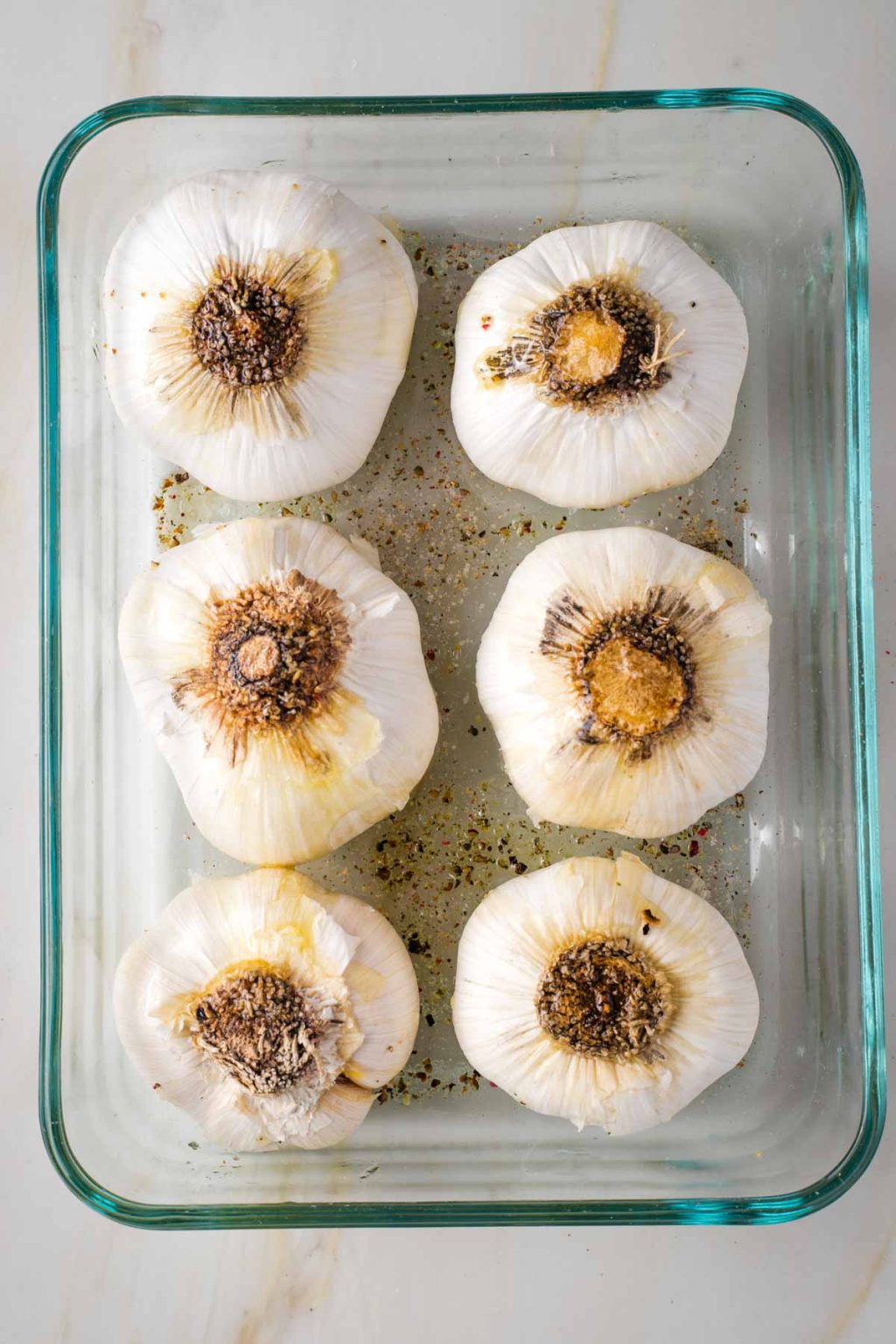 Easy Oven Roasted Garlic Bulbs - Debra Klein