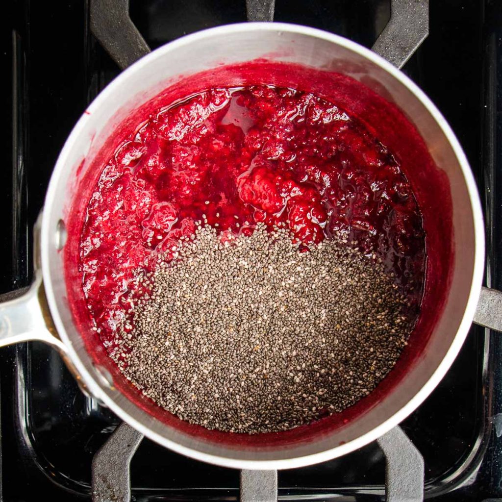 15-minute No Sugar Raspberry Chia Jam - Debra Klein